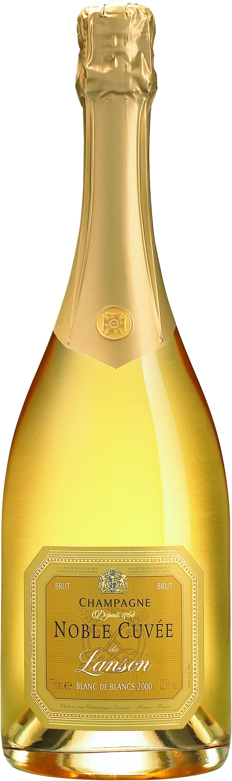 Lanson Noble Cuvée Brut Blanc de Blancs Millésime 2000 - The Champagne ...