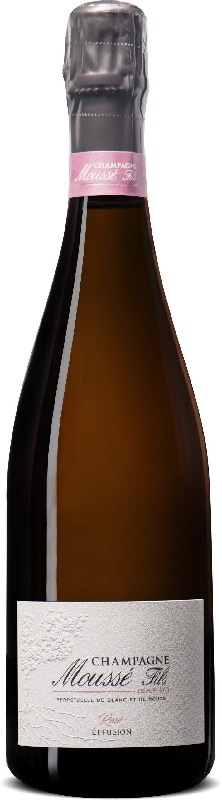 Moussé fils Rosé Effusion Extra-Brut NV - The Champagne Guide