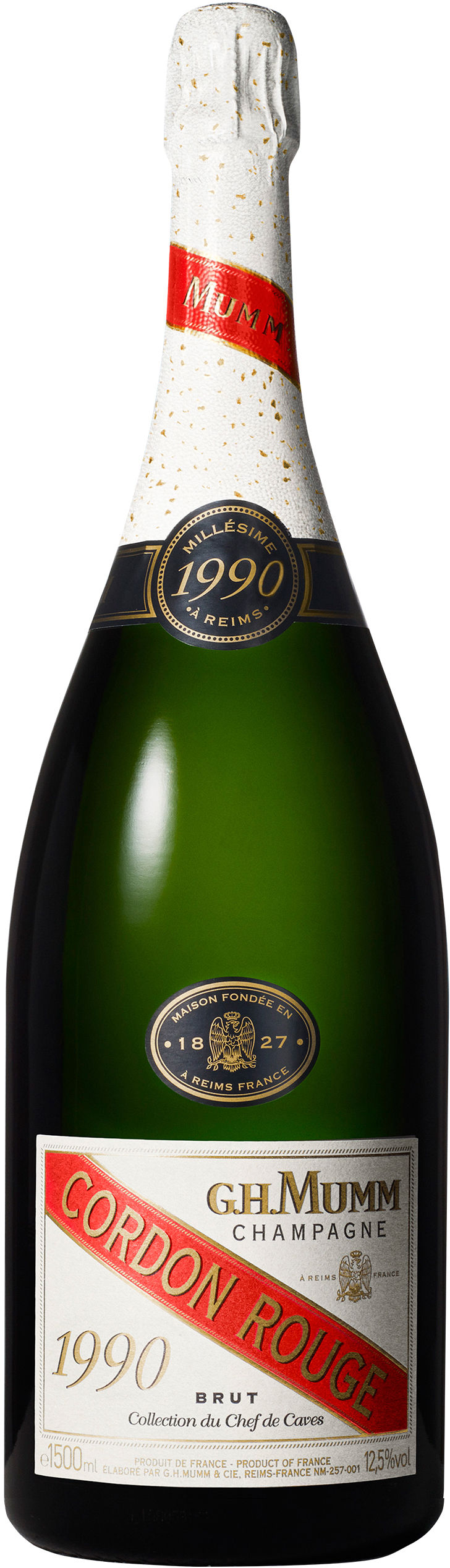Mumm Collection du Chef de Caves Cordon Rouge Brut 1990 - The Champagne ...