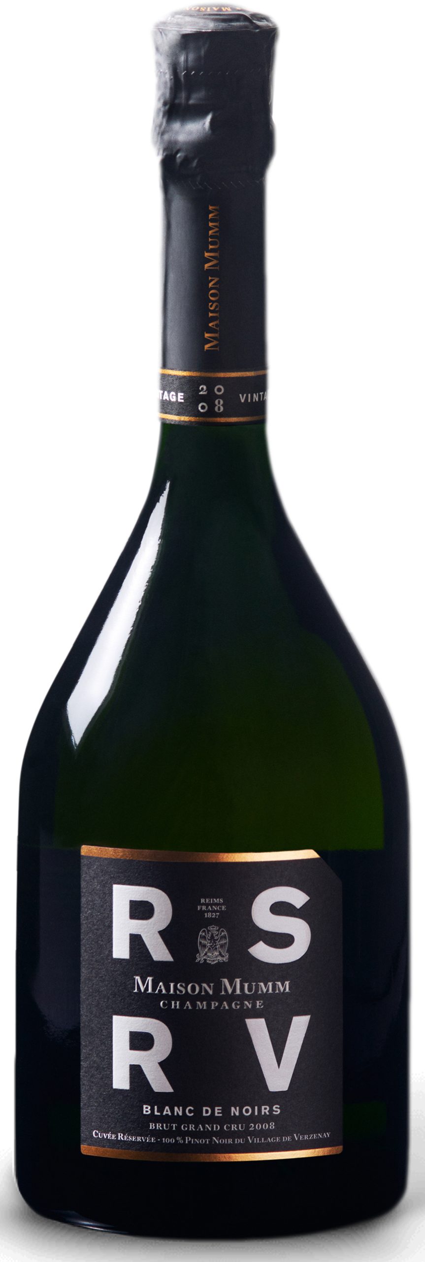 Mumm RSRV Cuvée Réservée Blanc de Noirs Brut Grand Cru 2008 - The ...