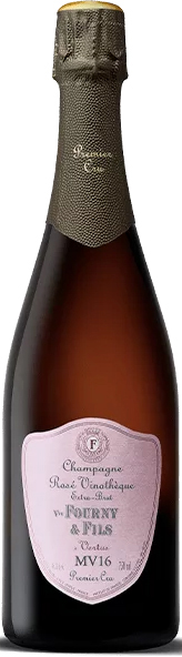 Veuve Fourny & Fils Rosé Vinothèque MV16 Premier Cru Extra-Brut NV ...